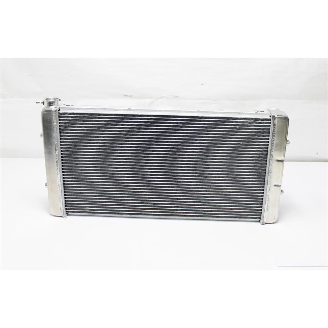 1955-57 Chevy Bel-Air Radiator, V8 Crossflow, Auto Trans
