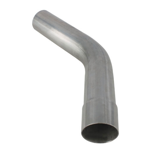 Stainless Steel Exhaust Pipe Mandrel Bend, 45 Degree, 3 Inch