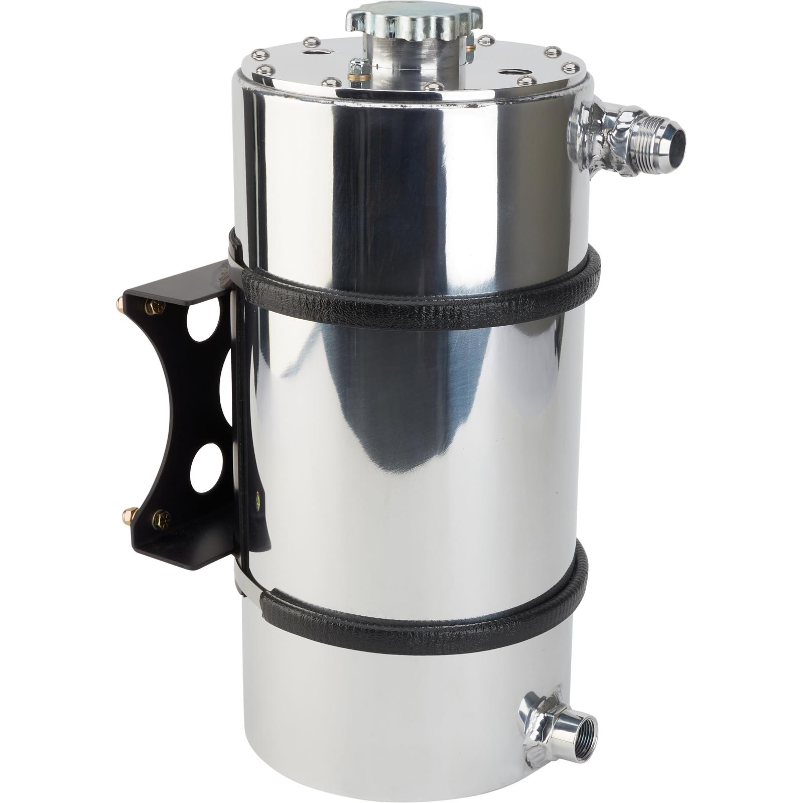 Dry Sump Tank With Bracket, 8 x 16 Inch