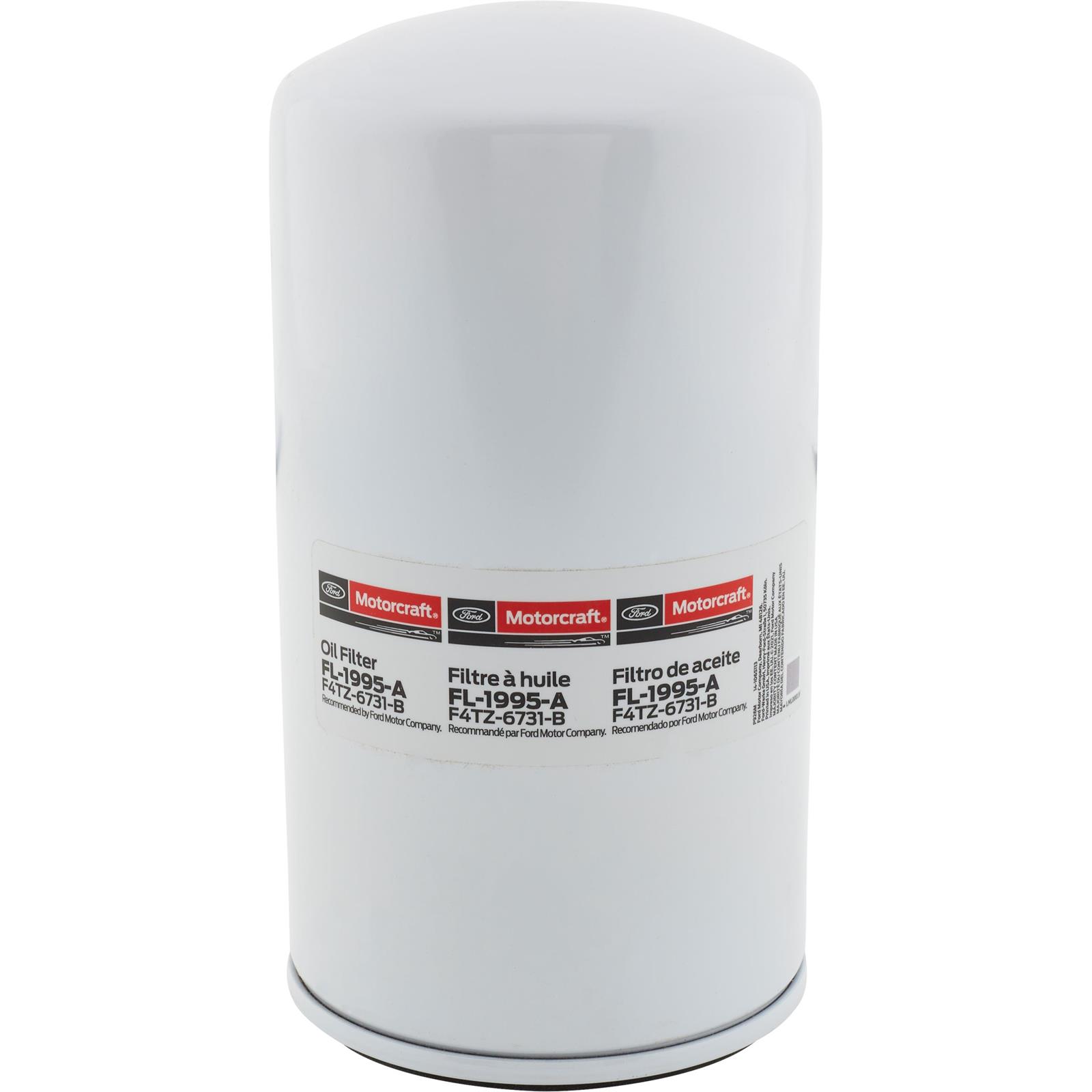 Motorcraft FL1995 Engine Oil Filter, 1994-03 Ford 7.3L Diesel