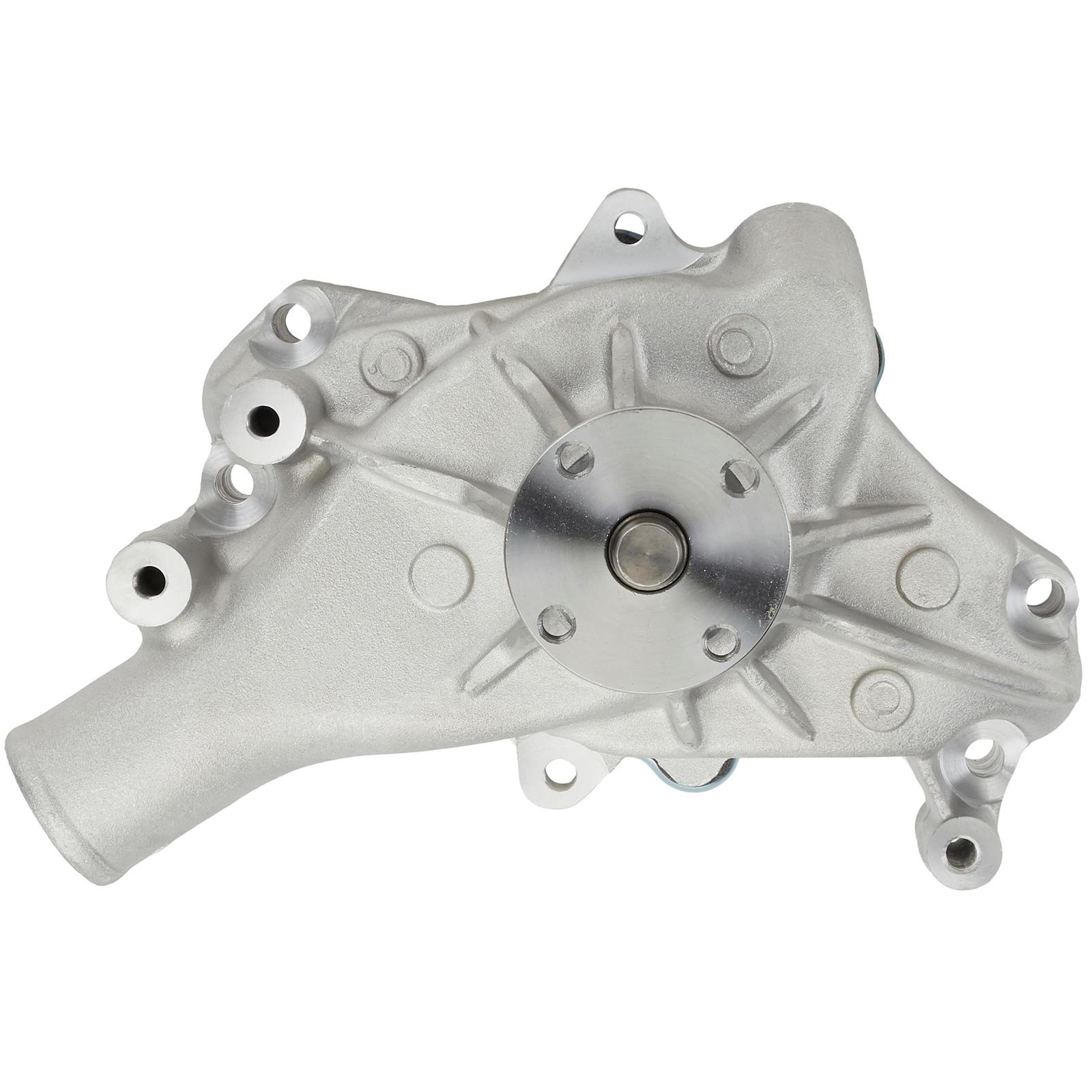 Small Block Chevy Aluminum Water Pump, Long