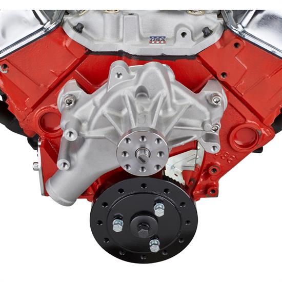 Small Block Chevy Aluminum Water Pump, Long