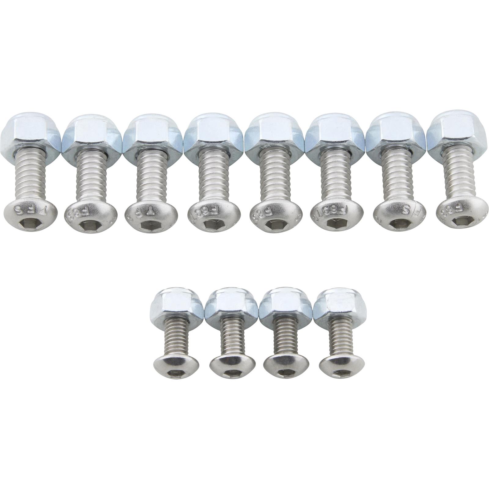 Screw and Lock Nut Hardware Set, Radiator/Shroud/Electric Fan