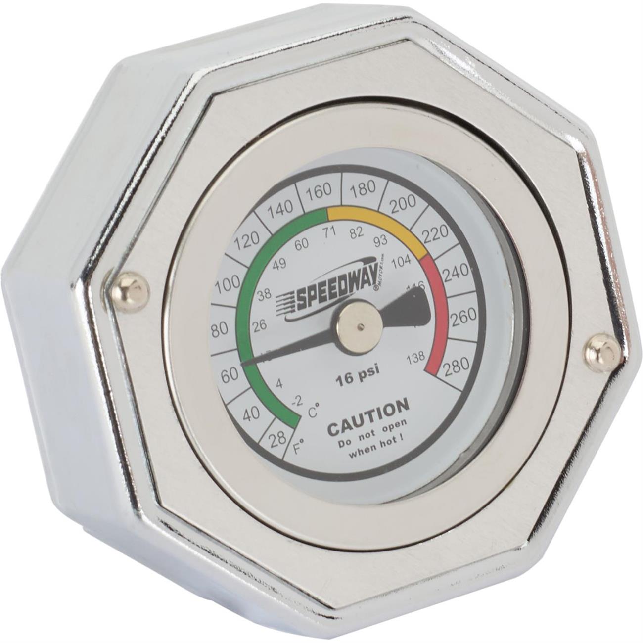 Speedway 16 Lb. Thermocap Radiator Cap