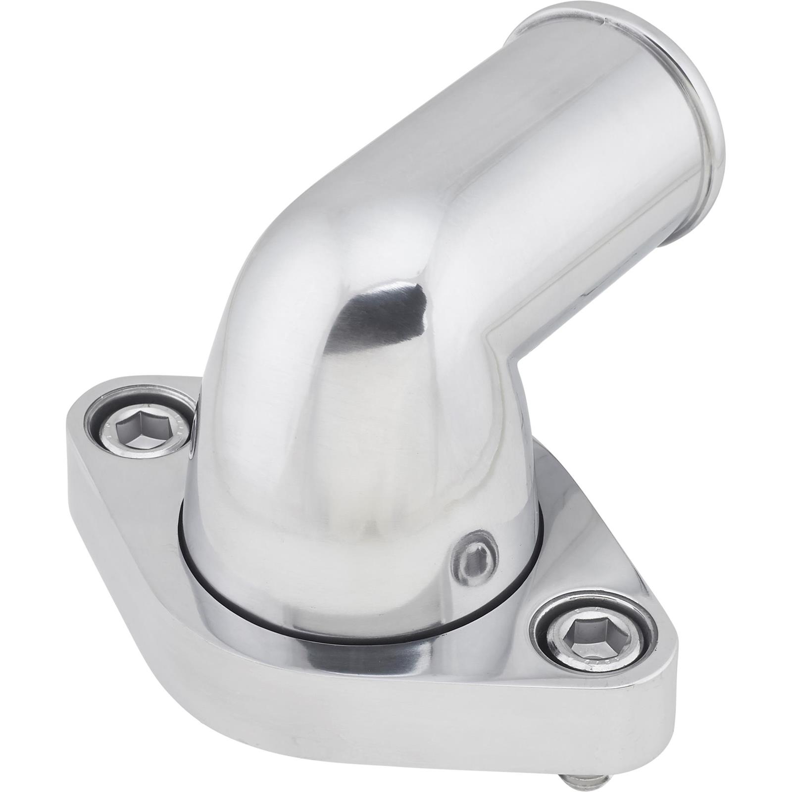 Chevy 90 Degree Pivoting Aluminum Water Neck