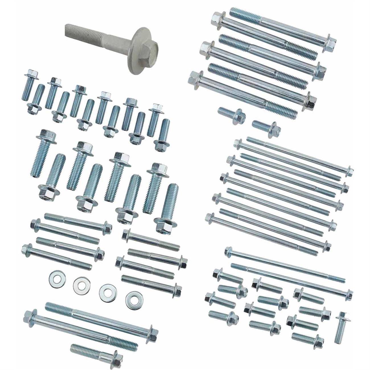 LS Engine Bolt Kit, Starter, Trans, Oil Pan, Intake, WP, Headers