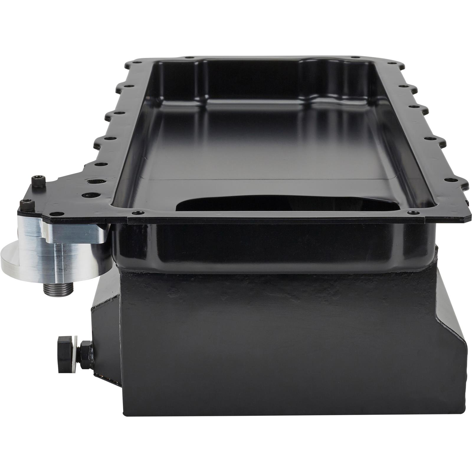 Turbo LS Swap Low Profile Oil Pan, AN 10 Turbo Drain, OEM Filter