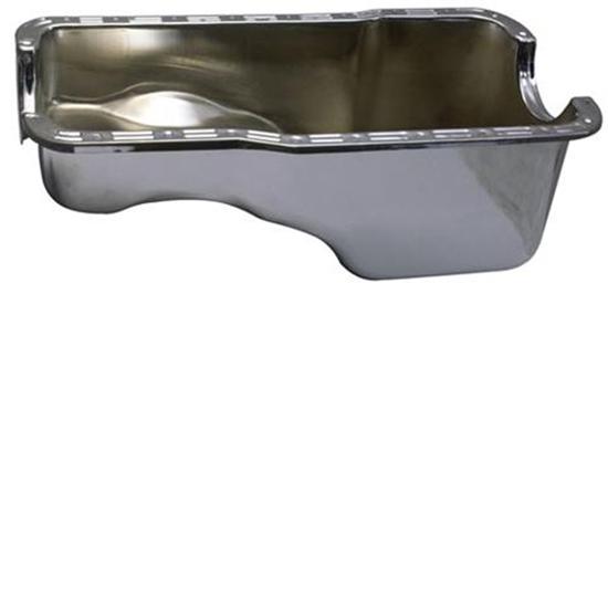 Small Block Ford Front Sump Chrome Oil Pan
