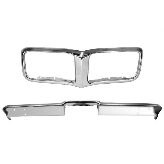 Dynacorn 1969 Firebird Front and Rear Bumpers