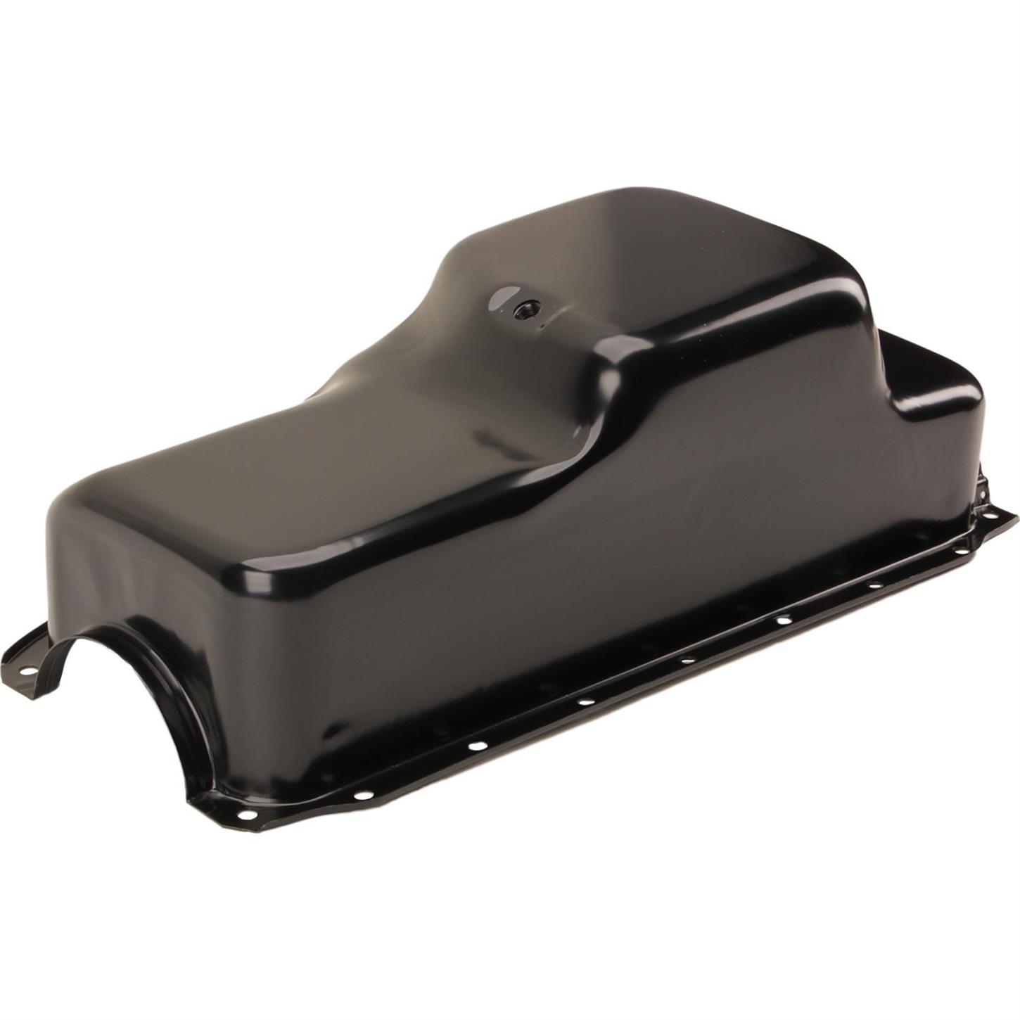 1971-1980 Small Block Mopar 360 Oil Pan, Center Sump, Black