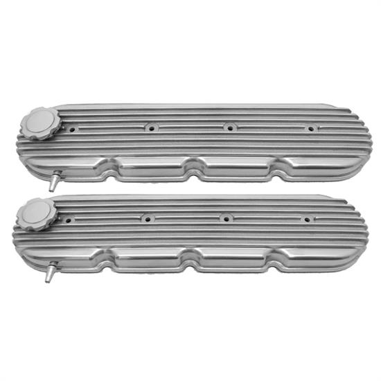 CFR Performance Aluminum Retro Finned Valve Covers, GM/Chevy LS