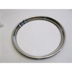 Garage Sale - Stainless Steel 15 Inch Beauty Ring, Ribbed