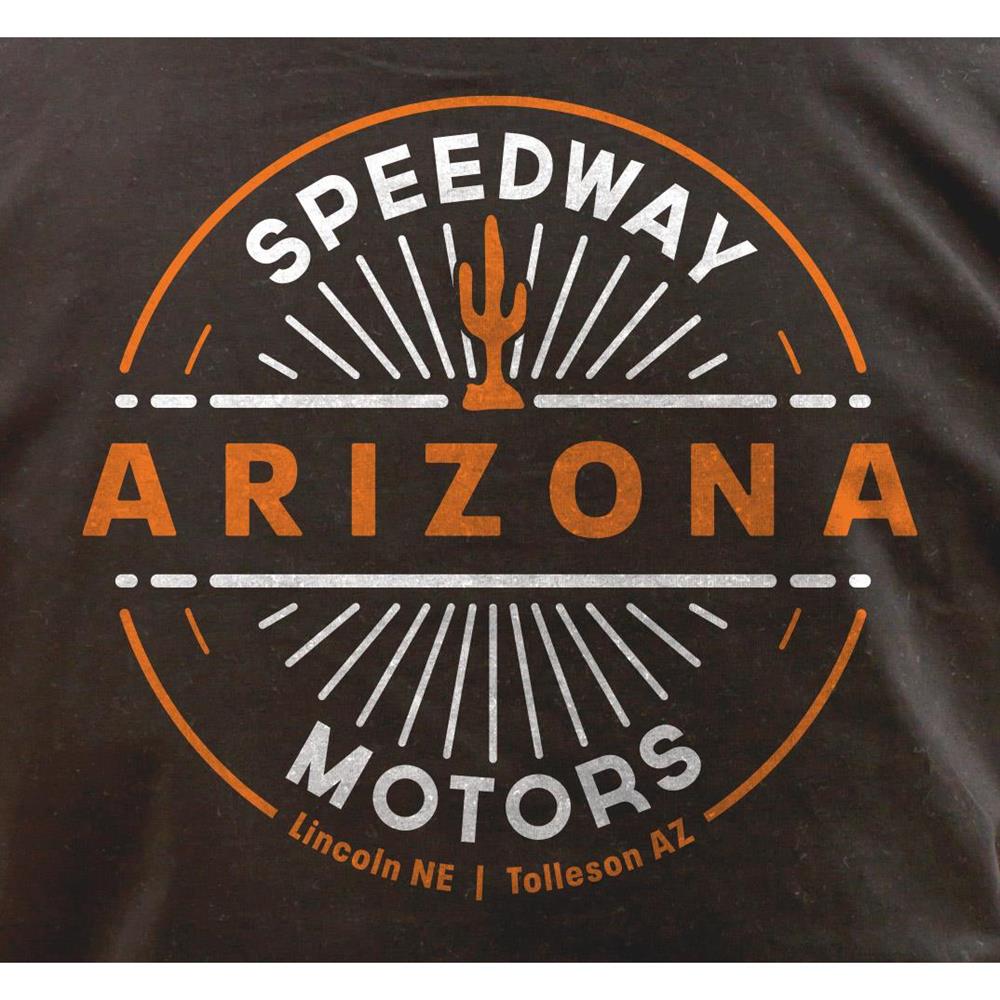 Speedway Motors Arizona T-Shirt, Charcoal