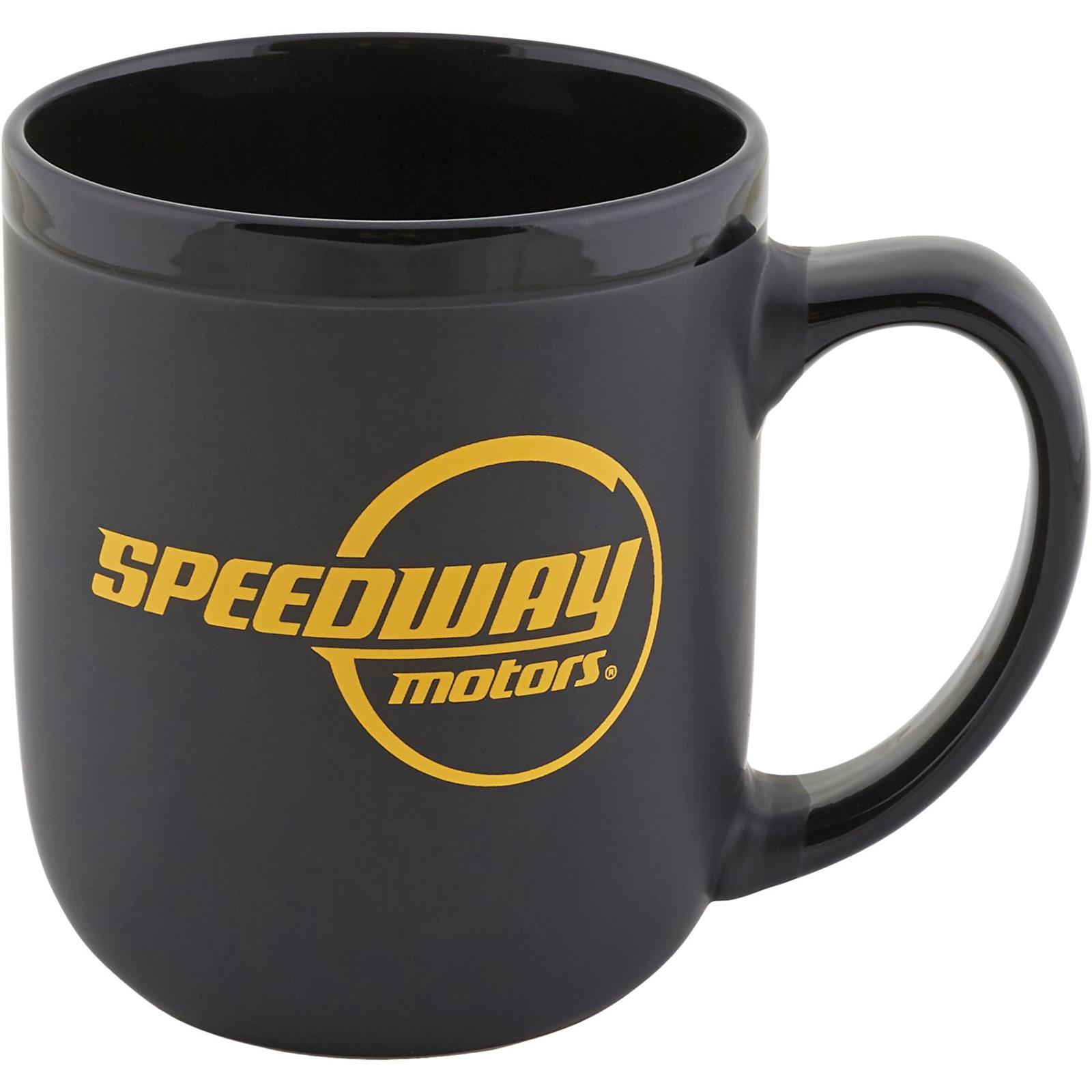 Speedway Motors Coffee Mug With Speedway Motors Logo, Black