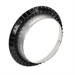Stainless Steel Beauty Ring for 15 Inch GM Rally Wheel, 3 Inch Wide