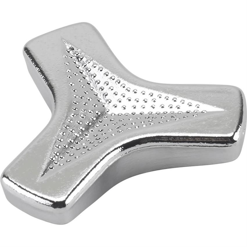 Tri-Bar Wing Nut, Chrome