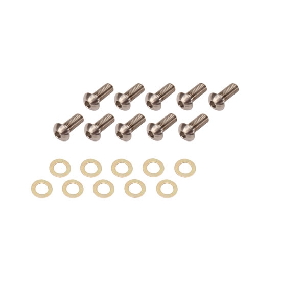 TI64 220 Titanium Wheel Center Bolt Kit, Button Head Style