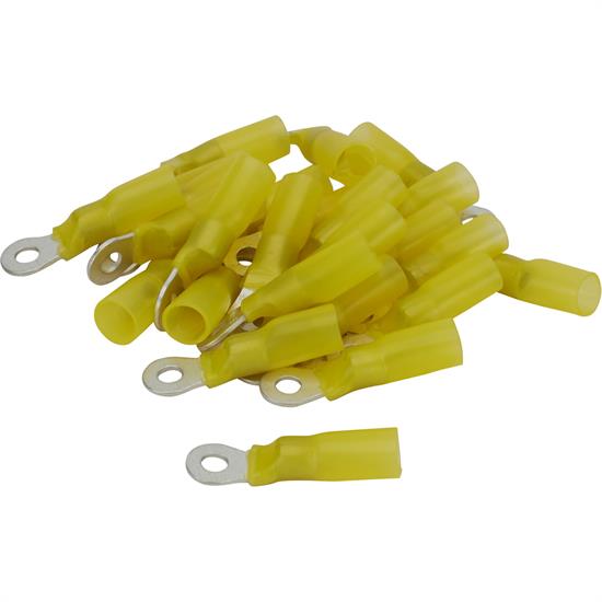 Pico 2230G Number 8 Ring Terminal Kit, Yellow 12-10 AWG, 25 Pc