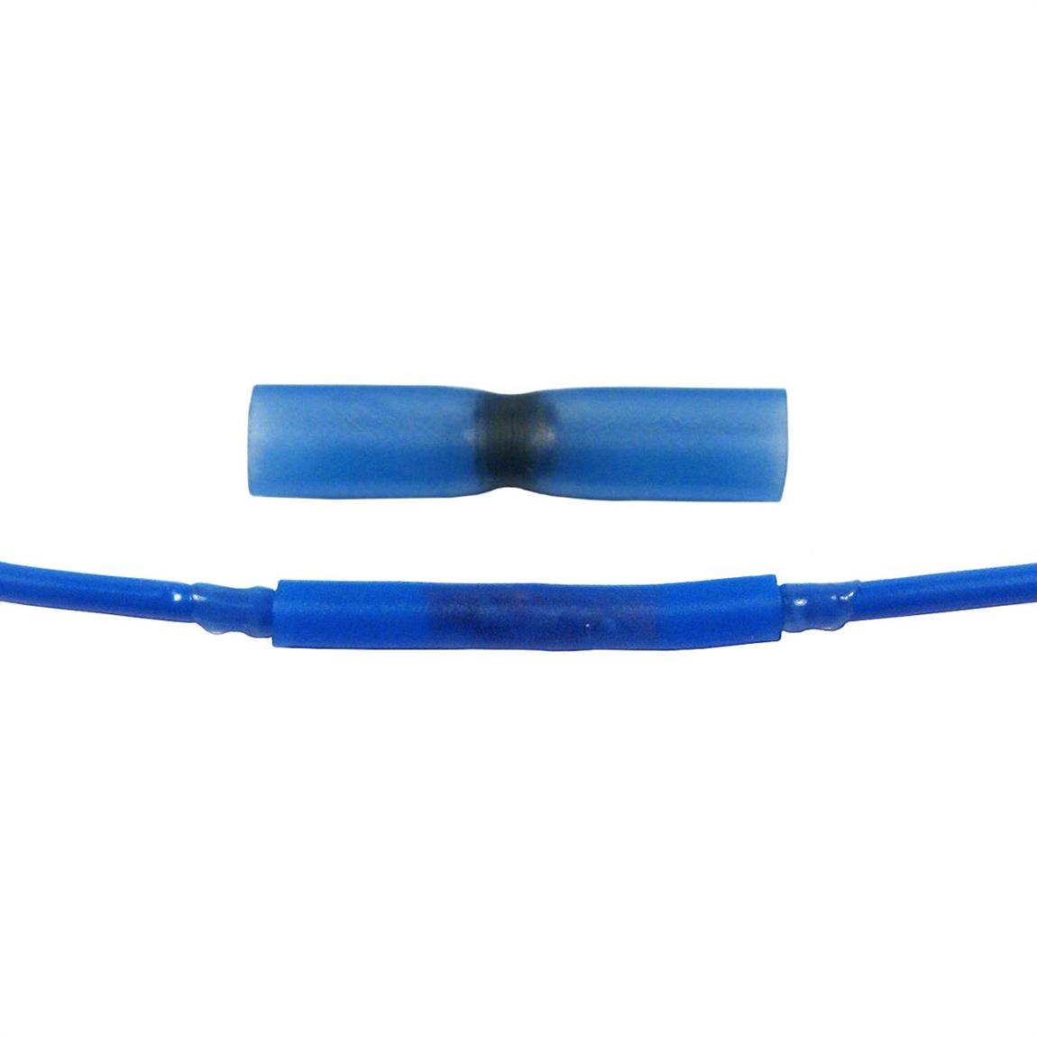 Pico 2262G Butt Connectors, Blue 16-14 AWG, 25 Pc