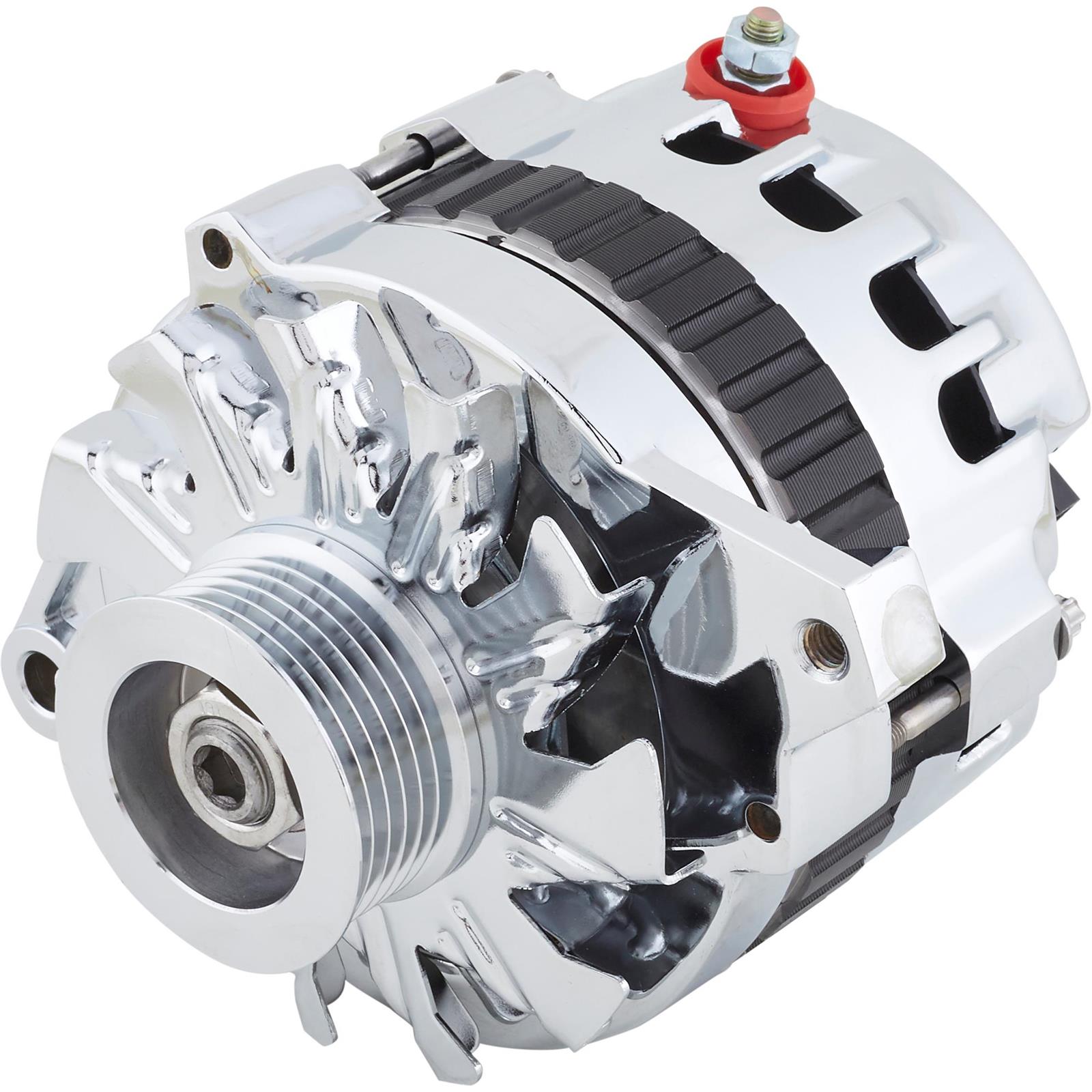 GM CS-130 Style 220 Amp Alternator, Serpentine Pulley