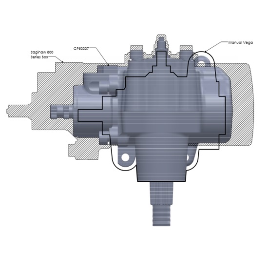 CPP VEGA-PSB Vega Power Steering Box