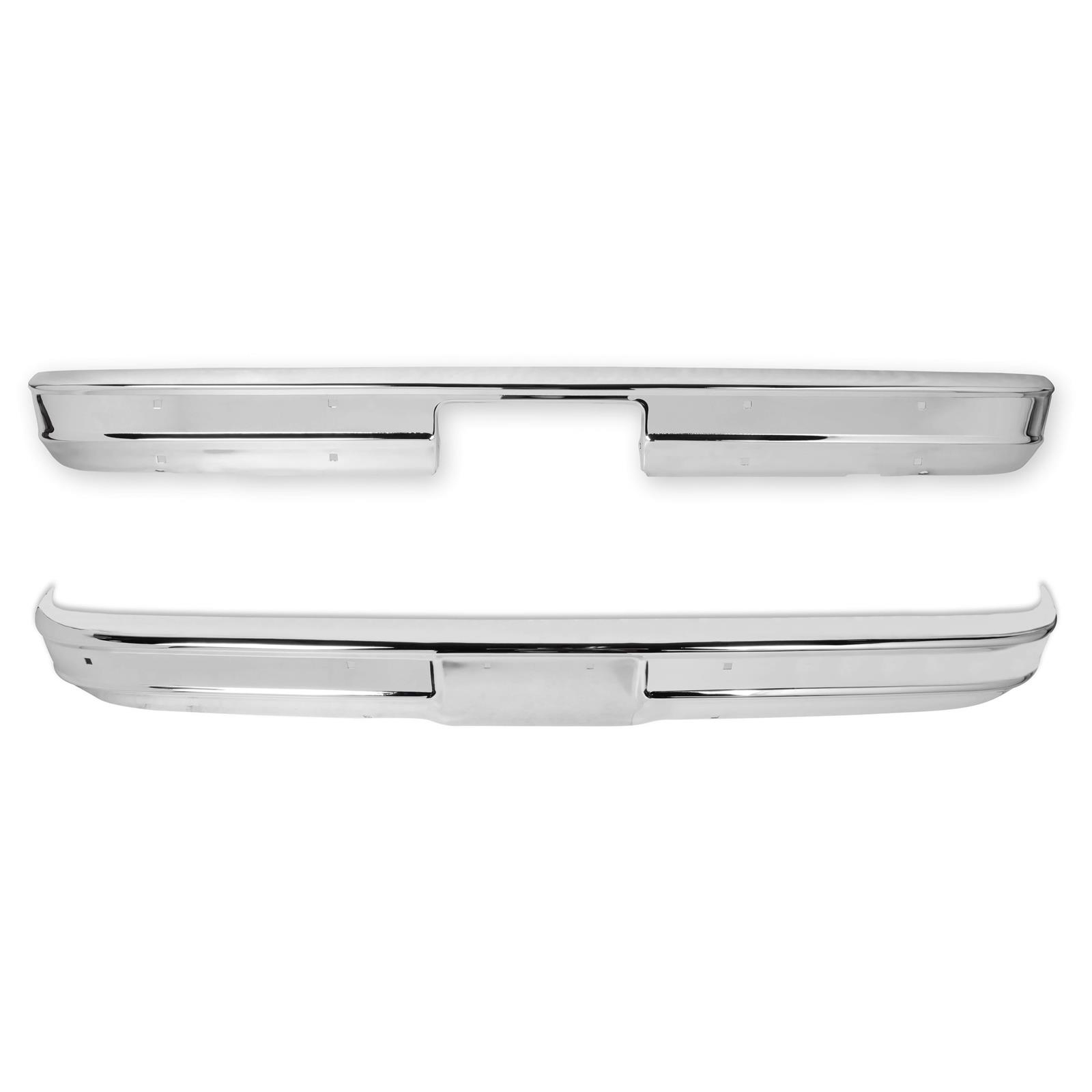 Holley 73-80 GM C/K Front & Rear Bumpers W/O Impact Strip Hole