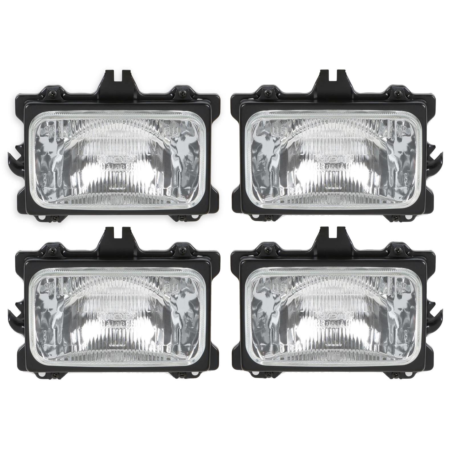 Holley 1988-89 Chevy Dual Headlight Assembly Set