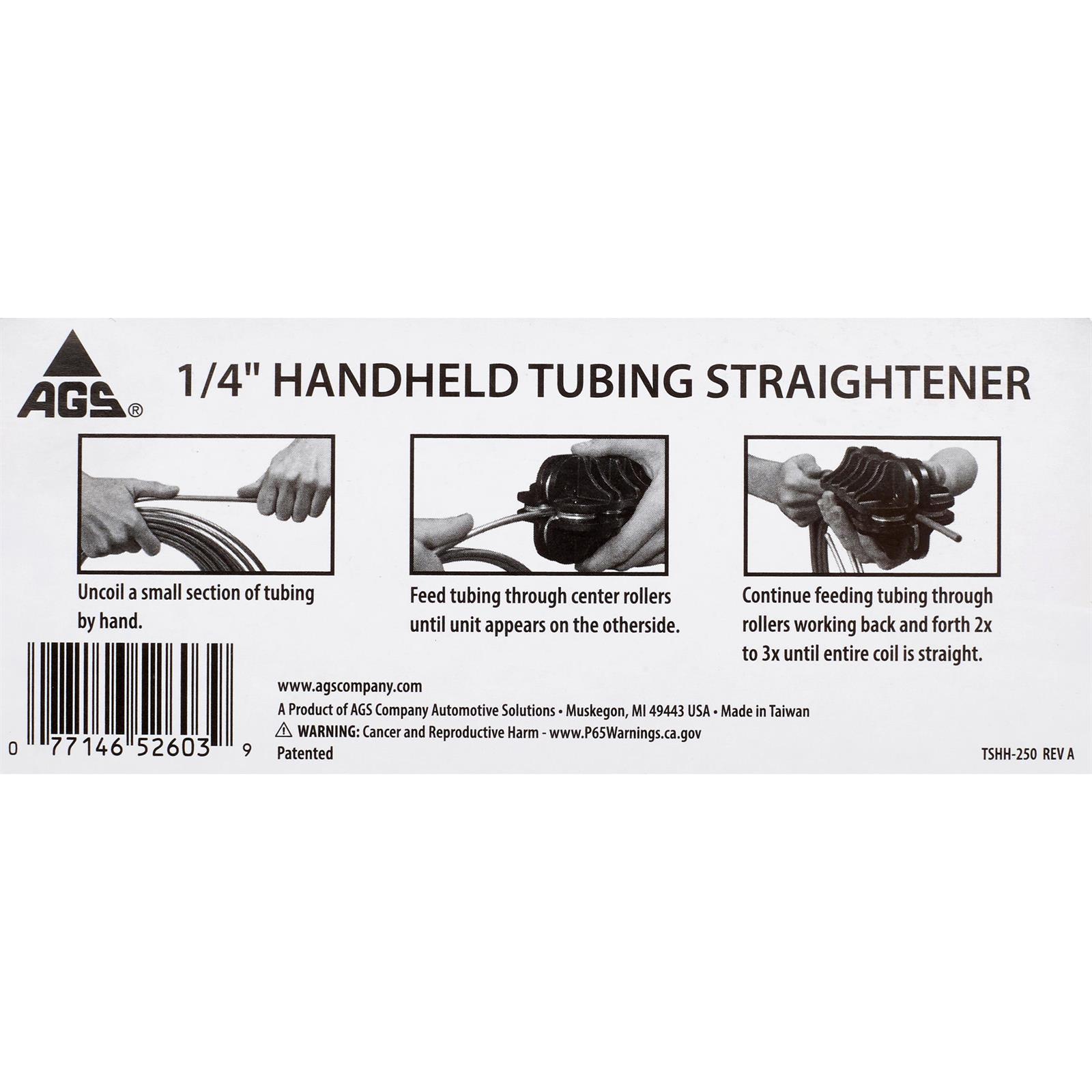 Speedway Motors 1/4 Inch Handheld Tubing Straightener