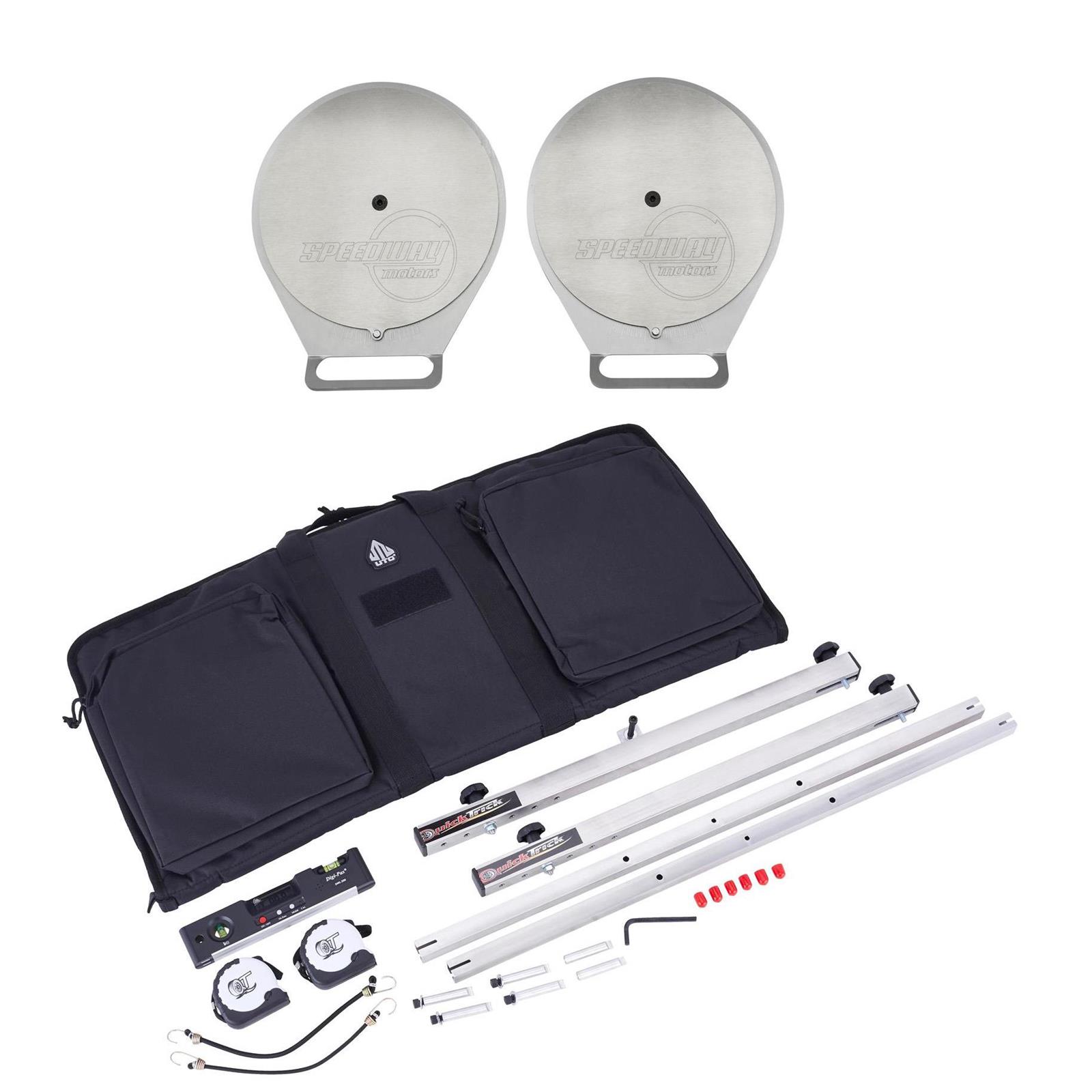 Aluminum Alignment Turn Plates & Elite Wheel System, 13-18" Rims