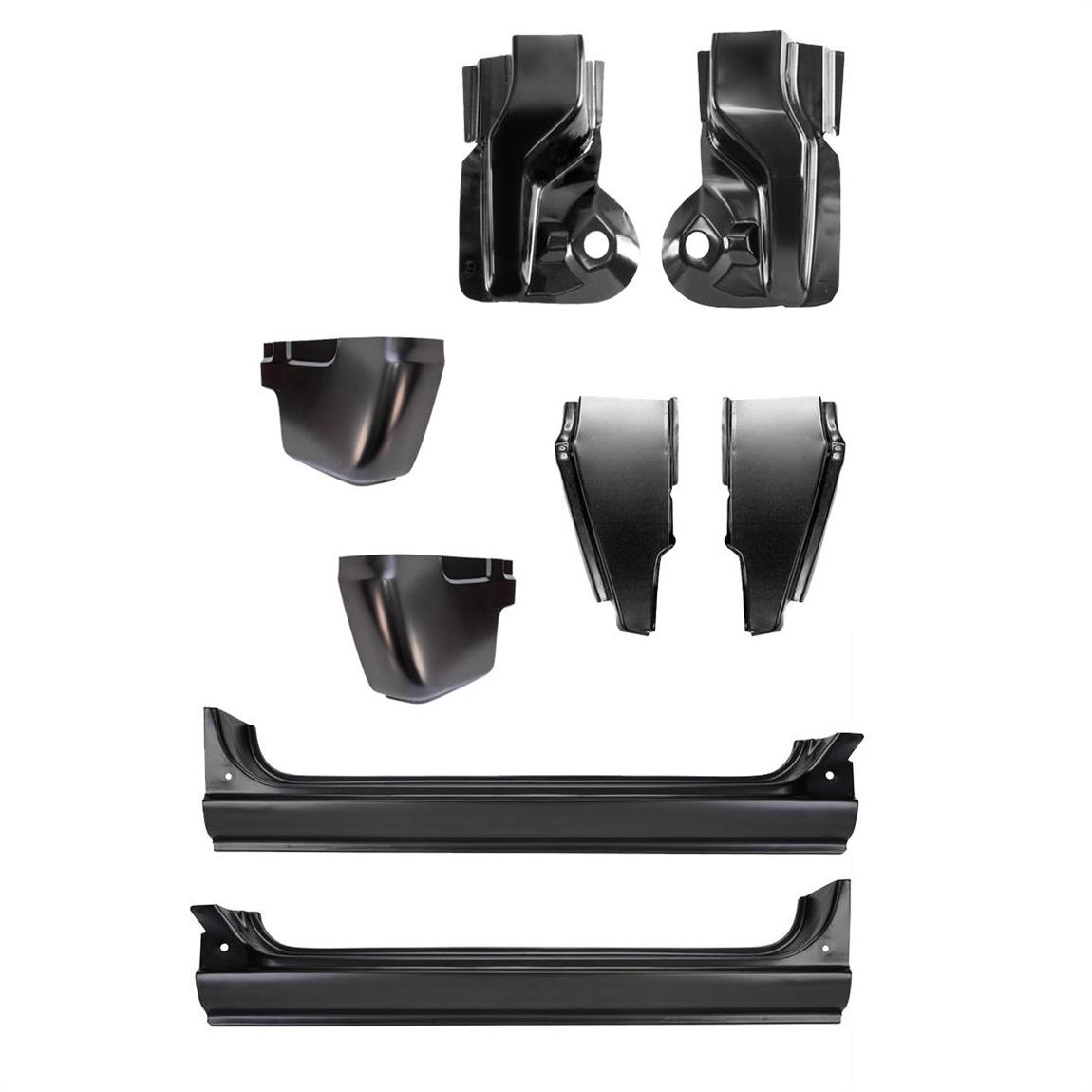 1967-72 Chevy C10 Truck Cab, Rocker and Pillar Panels