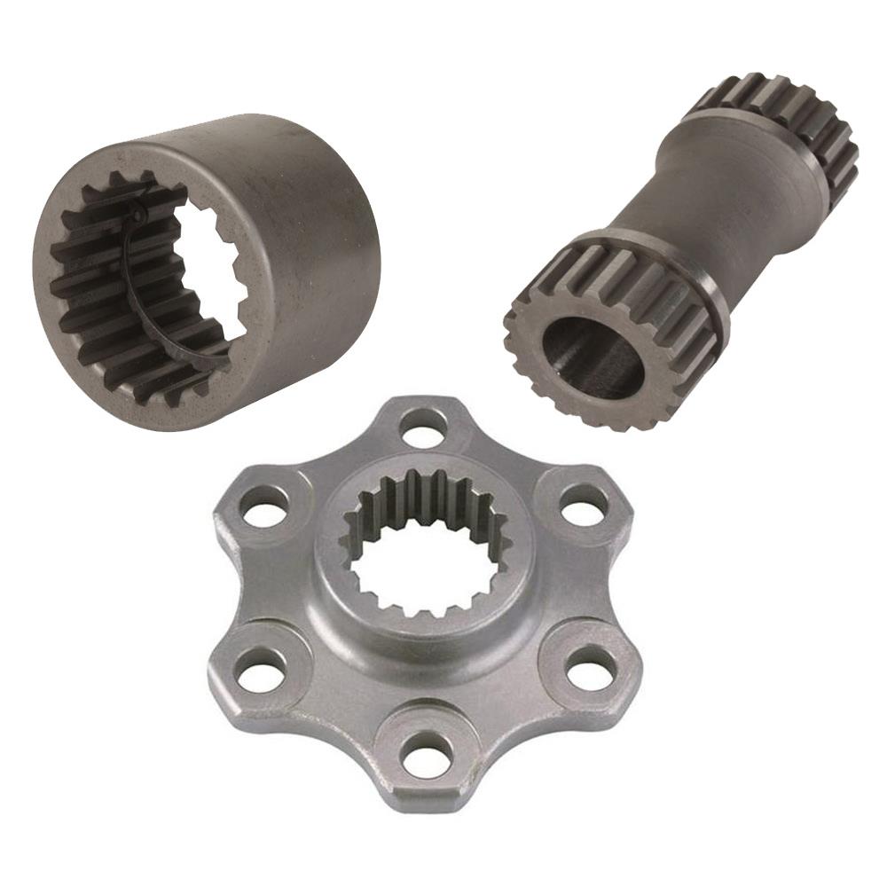 Input Shaft, Collar and Crank Hub for Falcon to Chevy Crankshaft