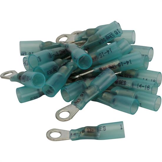 Pico 2822G Number 10 Ring Terminal Kit, Blue 16-14 AWG, 25 Pc