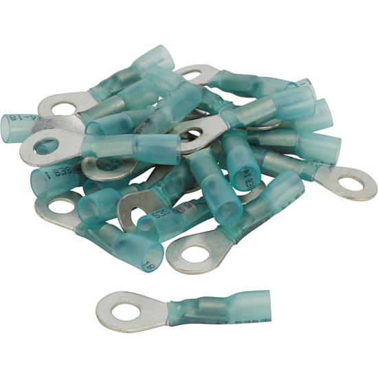 Pico 2823G 1/4 Ring Terminal Kit, Blue 16-14 AWG, 25 Pc