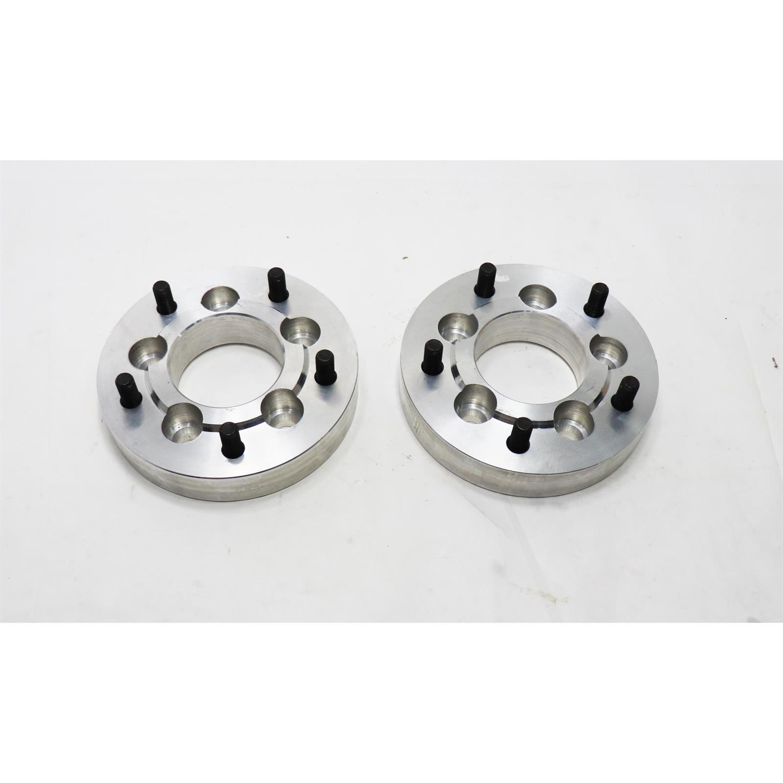 Aluminum 1928-35 Ford Wire Wheel Adapters, 5 x 4-1/2 Inch