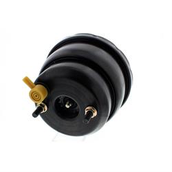 Speedway Dual Diaphragm Power Brake Booster, 7 Inch, Black Finish