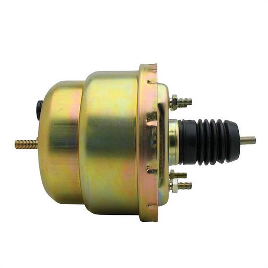 Speedway Dual Diaphragm Power Brake Booster, 7 Inch, Chromate Finish