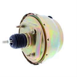 Speedway Dual Diaphragm Power Brake Booster, 8 Inch, Chromate Finish