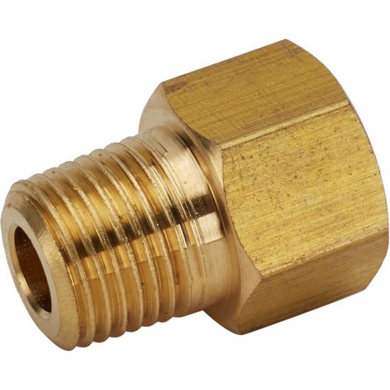 Straight 7 16 Inch 24 IF Female To 1 8 Inch NPT Male Adapter