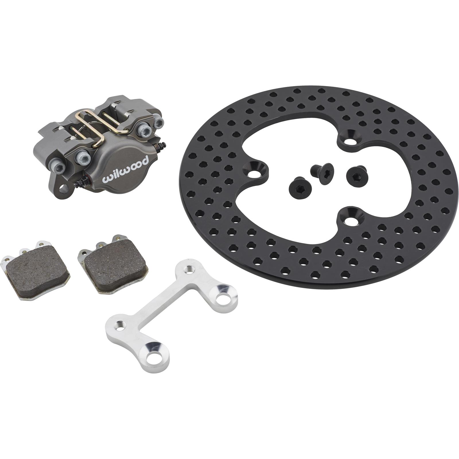 Sprint Left Front Brake Kit with Speedway Brake Rotor
