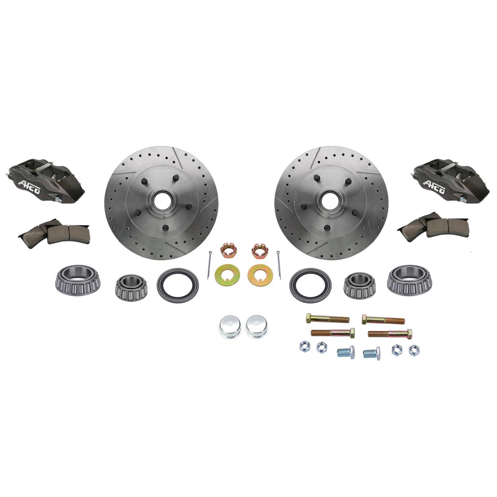 64-74 GM A/F/X-Body 4-Piston 11 Inch Disc Brake Kit
