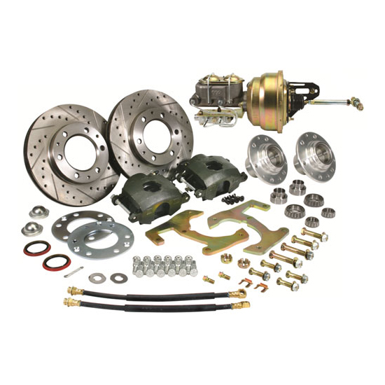 CPP 4954CBK-6HK 6-Lug Front Disc Brake Kit, 47-54 Chevy/GMC Truck