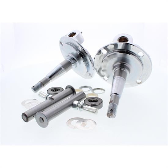 Speedway 1928-1948 Ford Chrome Spindles w/ King Pins Installed