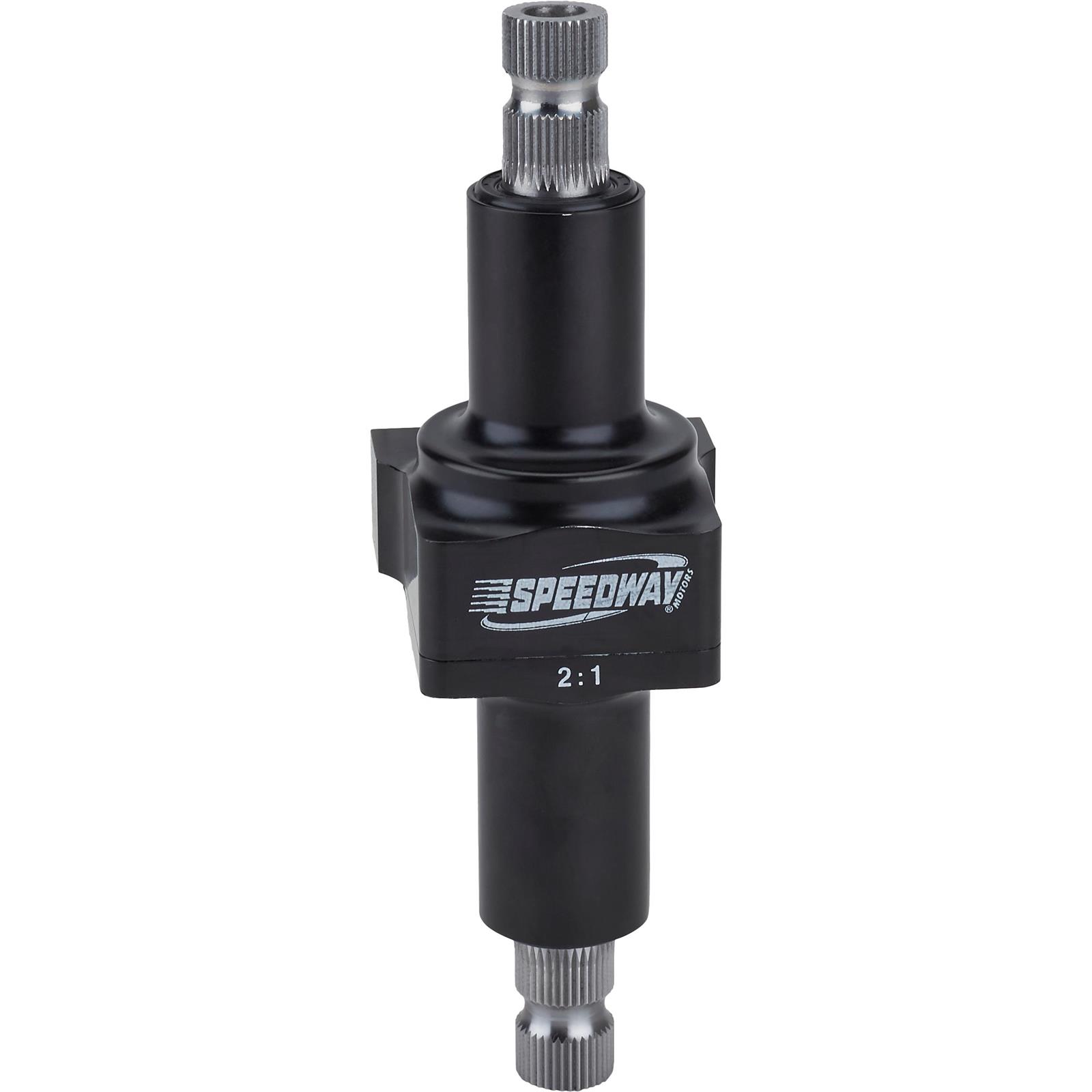 Small Body 2:1 Steering Quickner, Black, 3/4 Inch 36 Spline