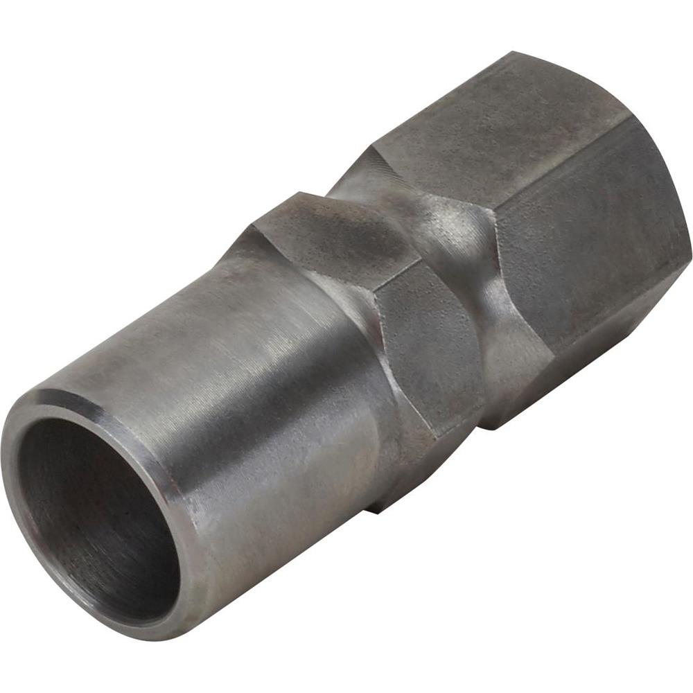 2.5 Inch Steel Hex Sleeve Only for 3/4 Inch Steering Shaft