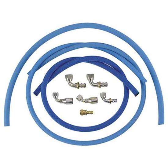 Speedway Power Steering Hose Kit, -8 AN Reservoir