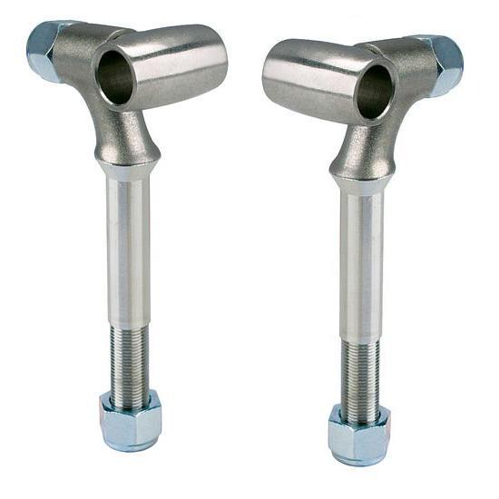 Garage Sale - Forged Adjustable Spring Perches, Plain Stainless