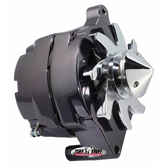 Tuff Stuff 7068ABULL7 Silver Bullet 1 Wire Ford Alternator, 100 AMP