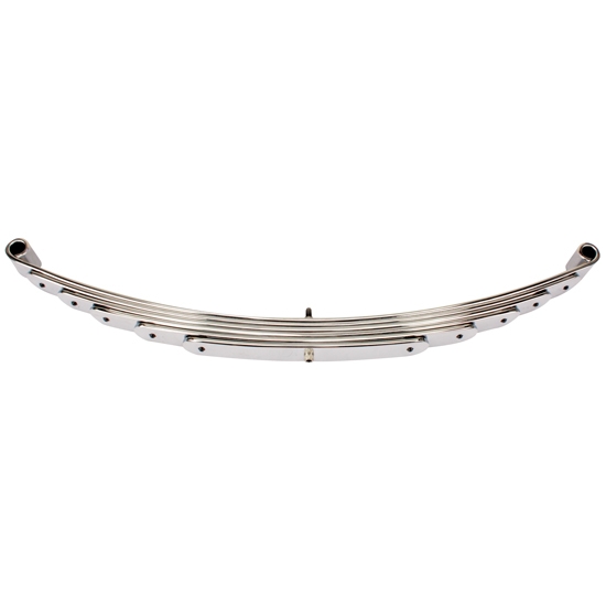 Super Glide® Front Spring, 46 Inch Axle, Standard Eye, Chrome