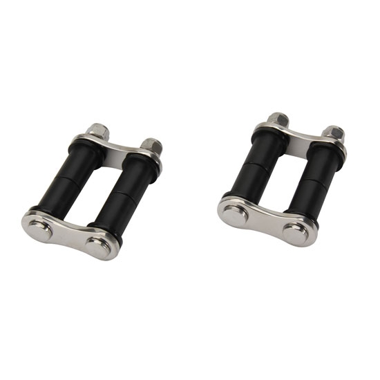 Nylon Shackle Kits, 2-1/4 Inch Wide Spring