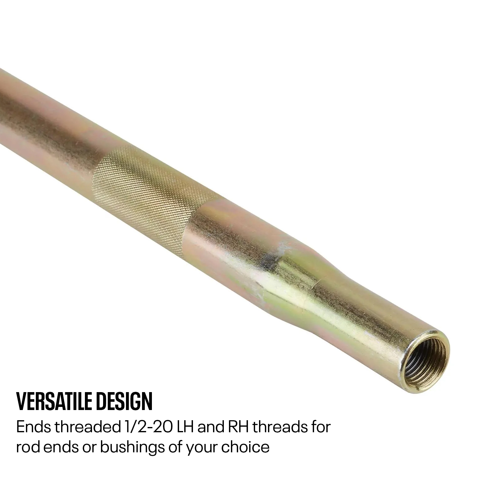 Swedged Steel Tube, 1/2 Inch Thread